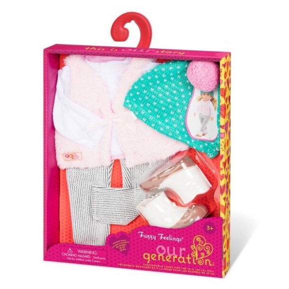 our generation | Toys | Nwt Our Generation 8 Doll Winter Outfit Fuzzy ...